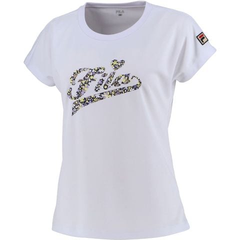 dショッピング |FILA フィラ レディース ウィメンズ グラフィックTシャツ VL2158 テニスウェア フィラレッド 11 M ...