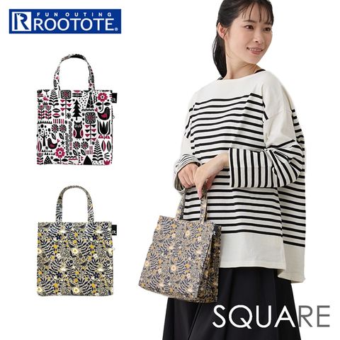 dショッピング |ルートート ROOTOTE 1307 EU.スクエア.クレ-ルーD【Peckingbird】 | カテゴリ：トートバッグの販売できる商品 | BACKYARD FAMILY ...