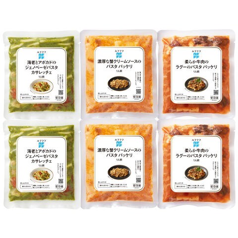 dショッピング |ソースが決め手の3種パスタセット 贅沢 パスタ ご褒美グルメ 冷凍食品 惣菜 RFFF ルフフフ パッケリ 蟹 パスタソース カサレッチェ | カテゴリ：の販売できる商品 ...