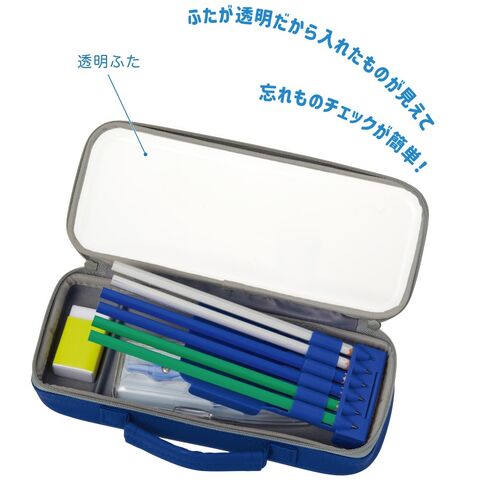 dショッピング |レイメイ藤井 トップライナーペンケース(クリア)FSB1268ネイビー | カテゴリ：文房具他の販売できる商品 | HITUBOKUKENSI (16713035)|ドコモの ...