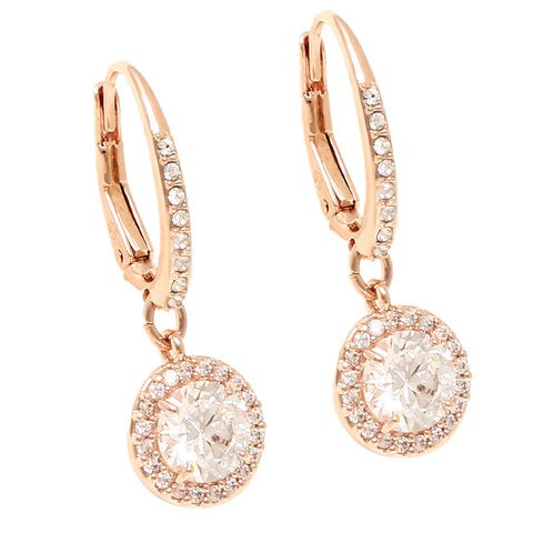 dショッピング |スワロフスキー ピアス アクセサリー コンステラ ドロップピアス ピンクゴールド レディース SWAROVSKI ...