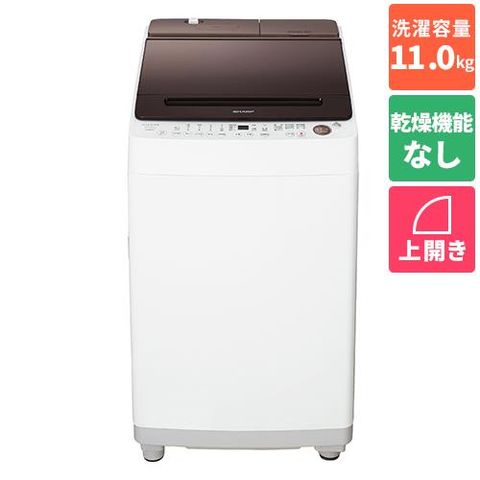 dショッピング |【長期5年保証付】シャープ(SHARP) ES-SW11H-T(ダークブラウン) 全自動洗濯機 上開き 洗濯11kg | カテゴリ：の販売できる商品 | ECカレント ...
