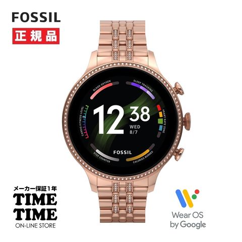dショッピング |FOSSIL フォッシル GEN6 ジェネレーション6 タッチスクリーンスマートウォッチ FTW6077 【安心のメーカー1 ...