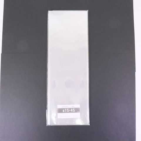 dショッピング |opp袋 テープ無し150mm 450mm S15-45 300枚 テープ無し OPPフィルム つやあり 透明 日本製 150×450 厚さ 0.03mm 横 150mm 縦 ...