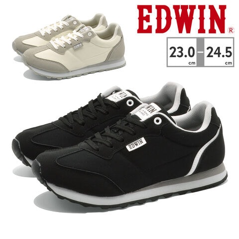 dショッピング |EDWIN スニーカー レディース EDW-4327 エドウィン 軽量 | カテゴリ：の販売できる商品 | TSURUYA (3234-ew-w-edw4327-01 ...