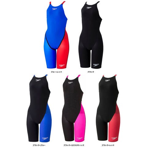 dショッピング |Speedo スピード Fastskin Pro III Openback Kneeskin SCW12101F BL*RE ...