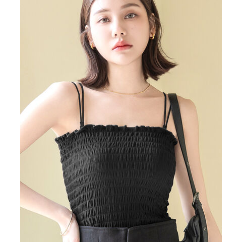 dショッピング |3wayシャーリングモーニングルーティンブラトップ【tu-hacci】 70M ブラック | カテゴリ：ブラトップの販売できる商品 | tu-hacci（ツーハッチ ...