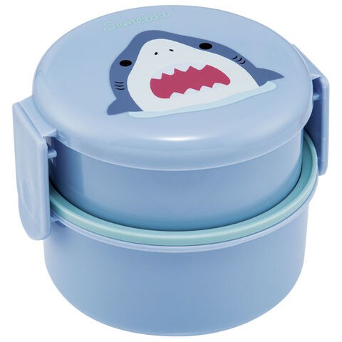 dショッピング |抗菌丸型ランチBOX2段 サメッチ／ONWR1AG_4973307630521 【スケーター公式店】 | カテゴリ：弁当箱の販売できる商品 | スケーター公式ストア ...
