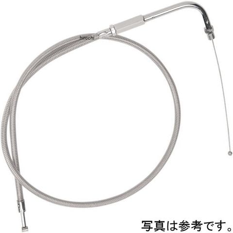 dショッピング |0650-1099 DRAG スロットル ケーブル 44インチ ステンレス 71年-80年 FL、FX、XL | カテゴリ：バイク用ハンドルの販売できる商品 | ヒロチー商事 ...
