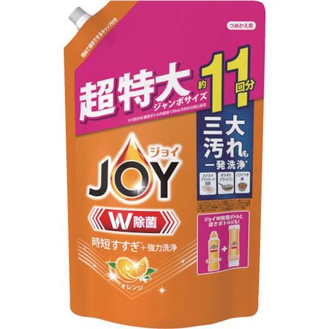 dショッピング |P＆Gジャパン(同) P＆G ジョイ W除菌 食器用洗剤 オレンジ 詰め替え 超特大ジャンボ 1425ml | カテゴリ：キッチン用洗剤の販売できる商品 | ヒロチー商事 ...