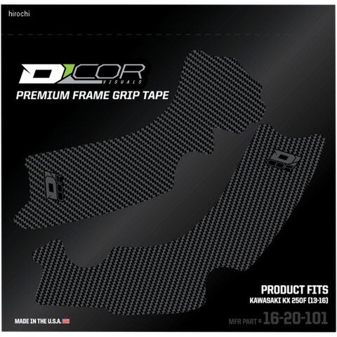 dショッピング |4320-2317 D'cor Visuals フレームグリップテープ グレー | カテゴリ：バイク用ハンドルの販売できる ...