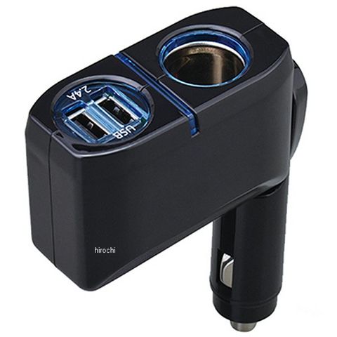 dショッピング |F274 セイワ 1DC+2USBダイレクトソケット | カテゴリ：バイクアクセサリー その他の販売できる商品 | ヒロチー商事 (3584905339054747)|ドコモ ...