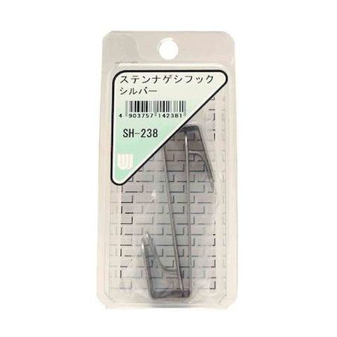 dショッピング |和気産業 4903757142381 SH－238 ステンレス ナゲシフック シルバー 2入 | カテゴリ：生活雑貨の販売 ...