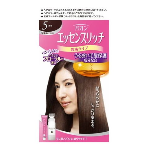 dショッピング |【医薬部外品】パオン エッセンスリッチ 乳液タイプ 5 栗色 40g+40g | カテゴリ：の販売できる商品 | サンドラッグ e-shop ...