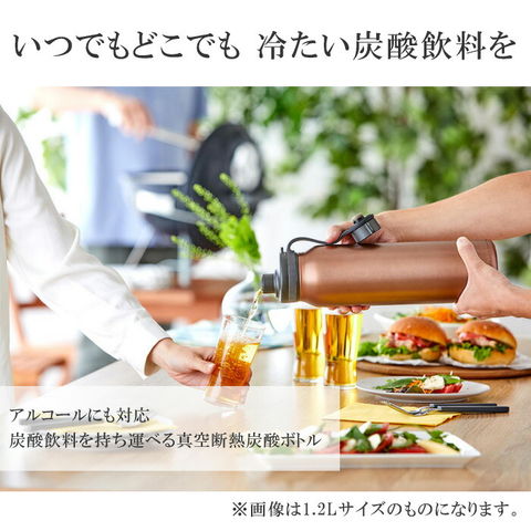 dショッピング |タイガー【 TIGER 】 真空断熱炭酸ボトル 1.5L MTA-T150 【 MTAT150 1500ml 水筒 ボトル ...