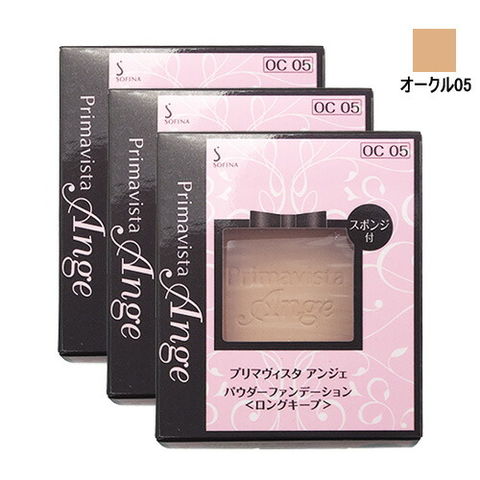 dショッピング |ソフィーナ プリマヴィスタ アンジェ パウダーファンデーション(ロングキープ) レフィル NEW 9.7g×3個セット #OC05 (ケース別) SOFINA ...